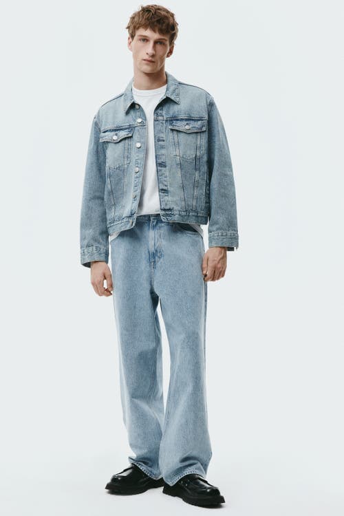 H&M H&M Baggy Fit Cotton Denim Jeans